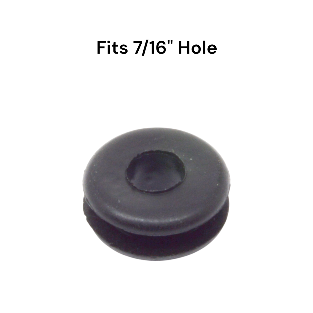 Fits 7/16" Hole - 1/8" Panel Thickness | Rubber Grommet | dangoodbuy